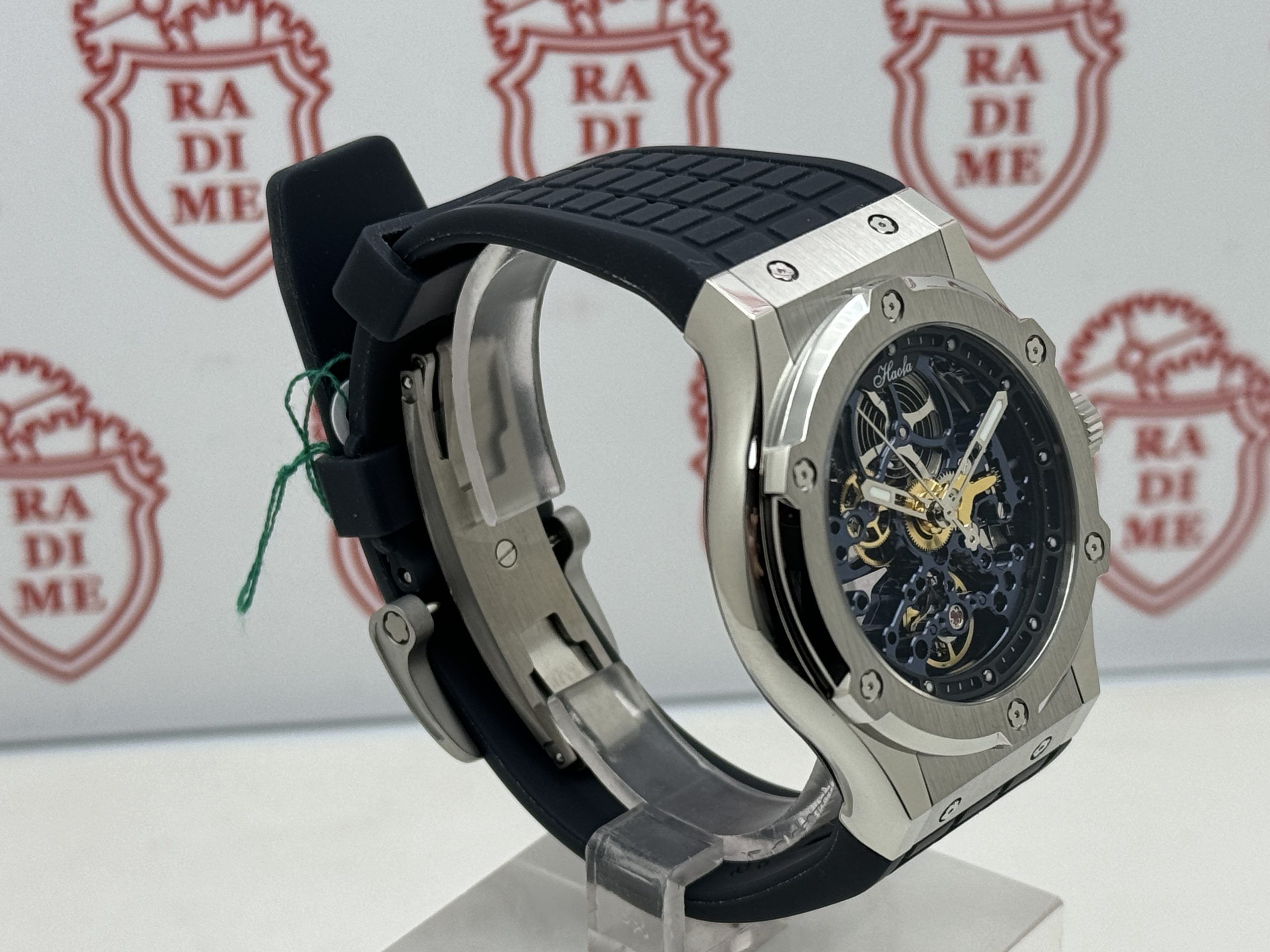 Haofa Tourbillon Skeleton Automatic Steel 80 Hour Power Reserve Ref ...